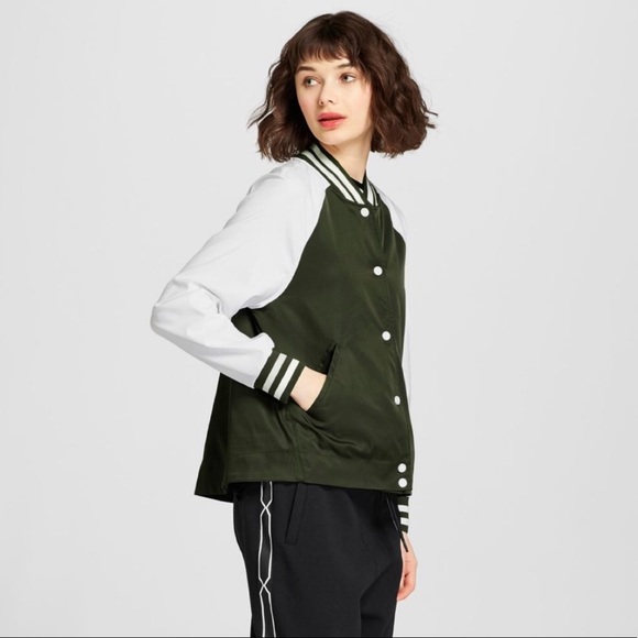 Hunter for Target | Jackets & Coats | Hunter Target Green Satin Bomber ...
